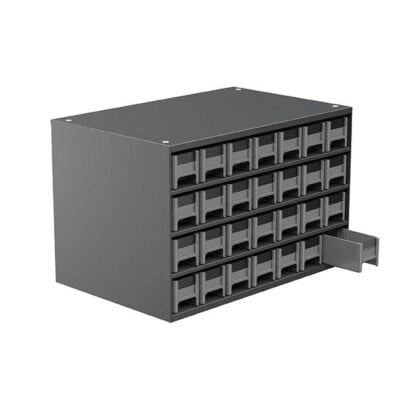 19-Series Steel Cabinet 28 Drawers - 19228 - Akro-Mils