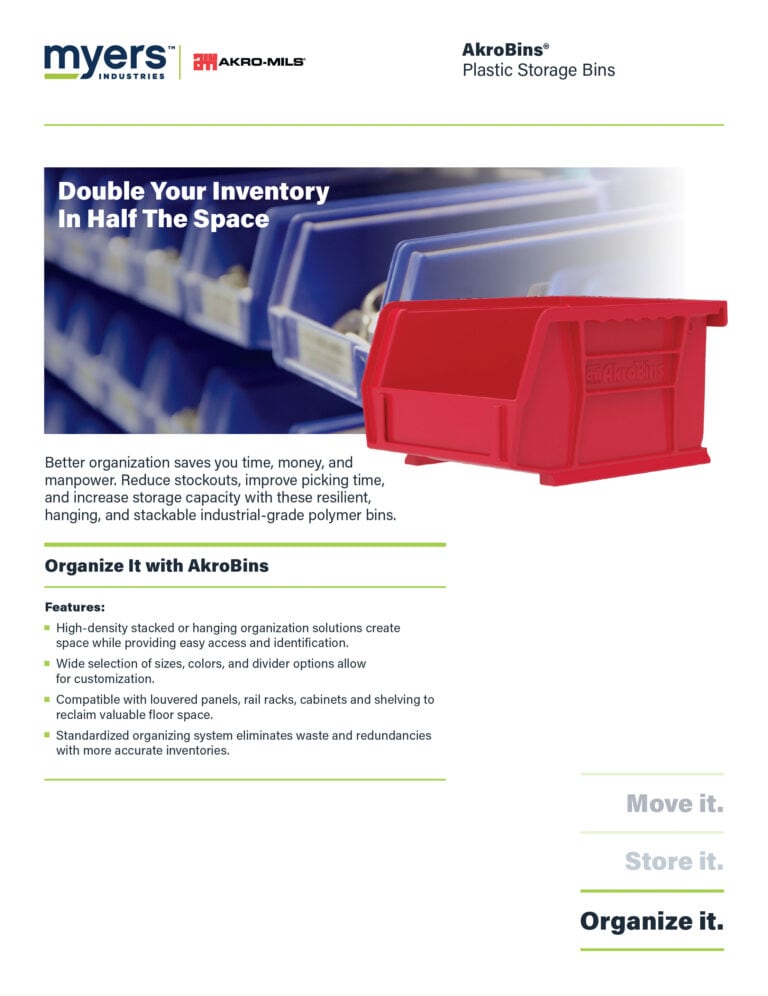 Akro-Mils Literature: Product Catalogs and Resources