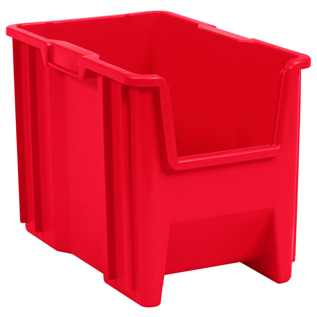Stak N Store Bin 17 1 2 X 10 7 8 X 12 1 2 Red 13014red Akro Mils